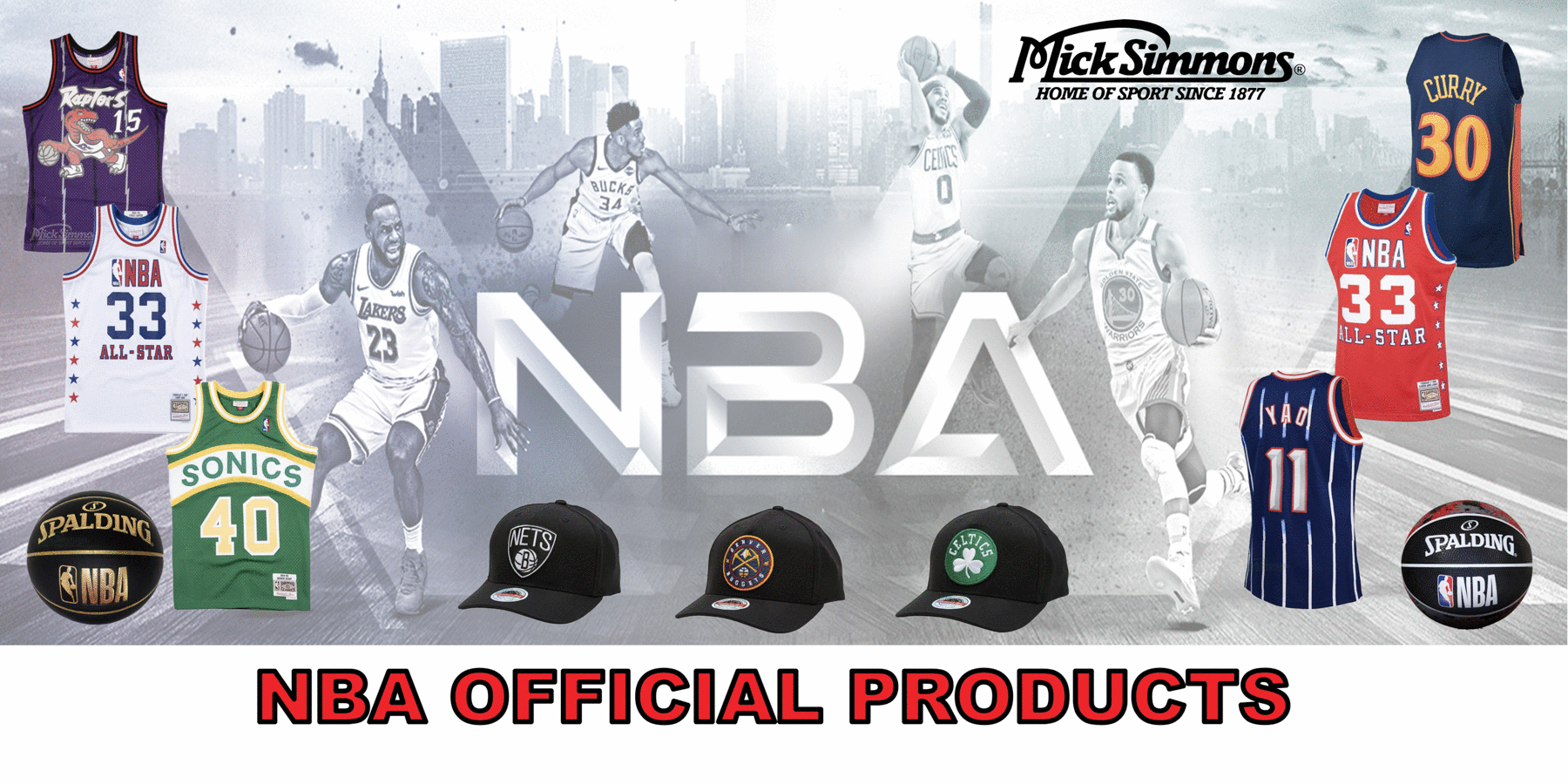 NBA Products | Mick Simmons Sport