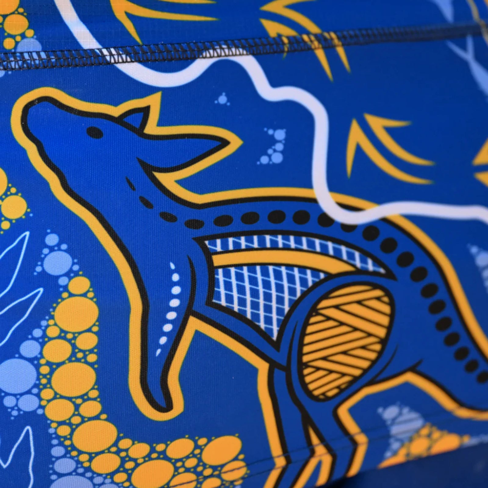 Parramatta Eels 2024 Kids Indigenous Jersey NRL Rugby League by Macron ...