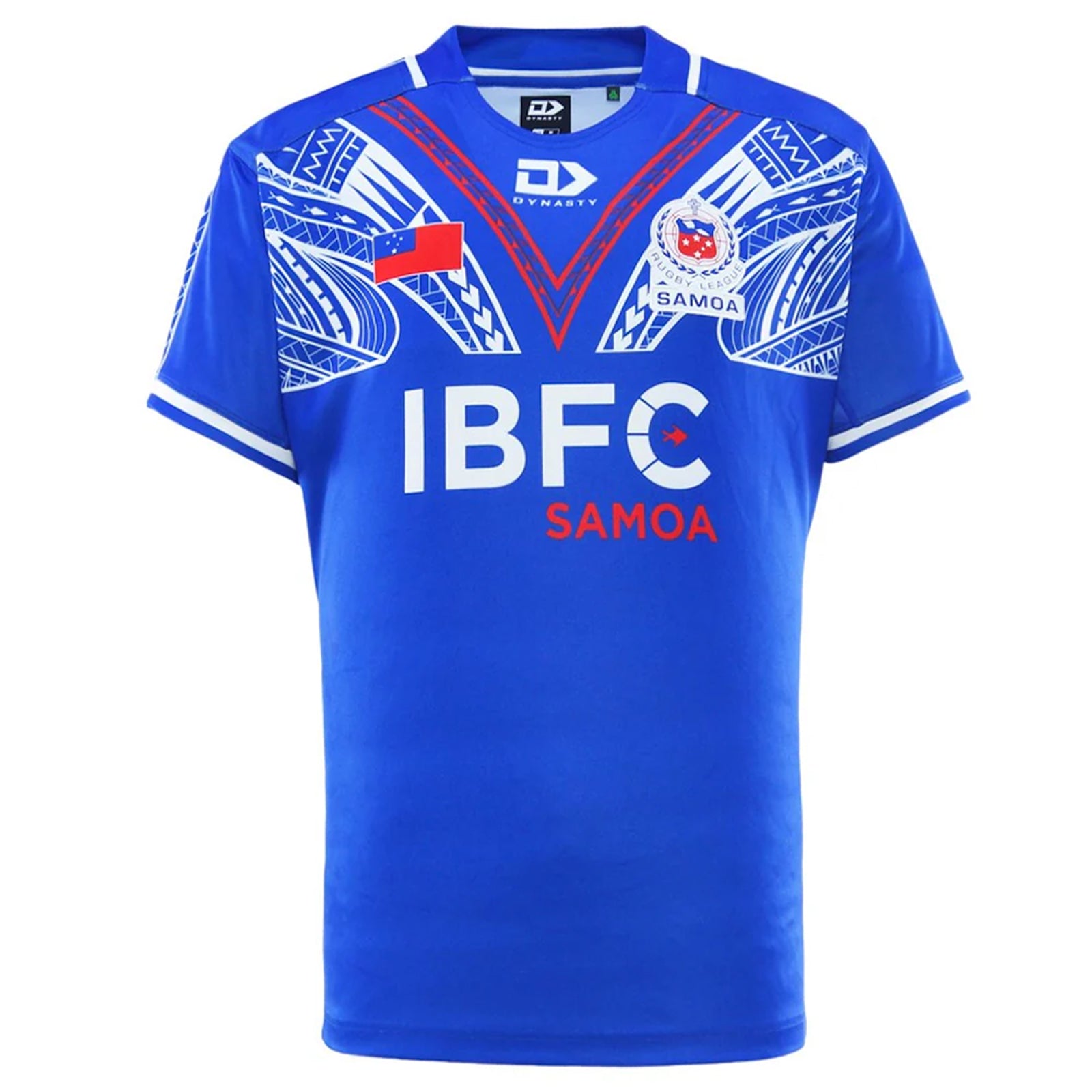 Toa Samoa RL 2025-26 Mens Replica Home Jersey Rugby League by Dynasty ...
