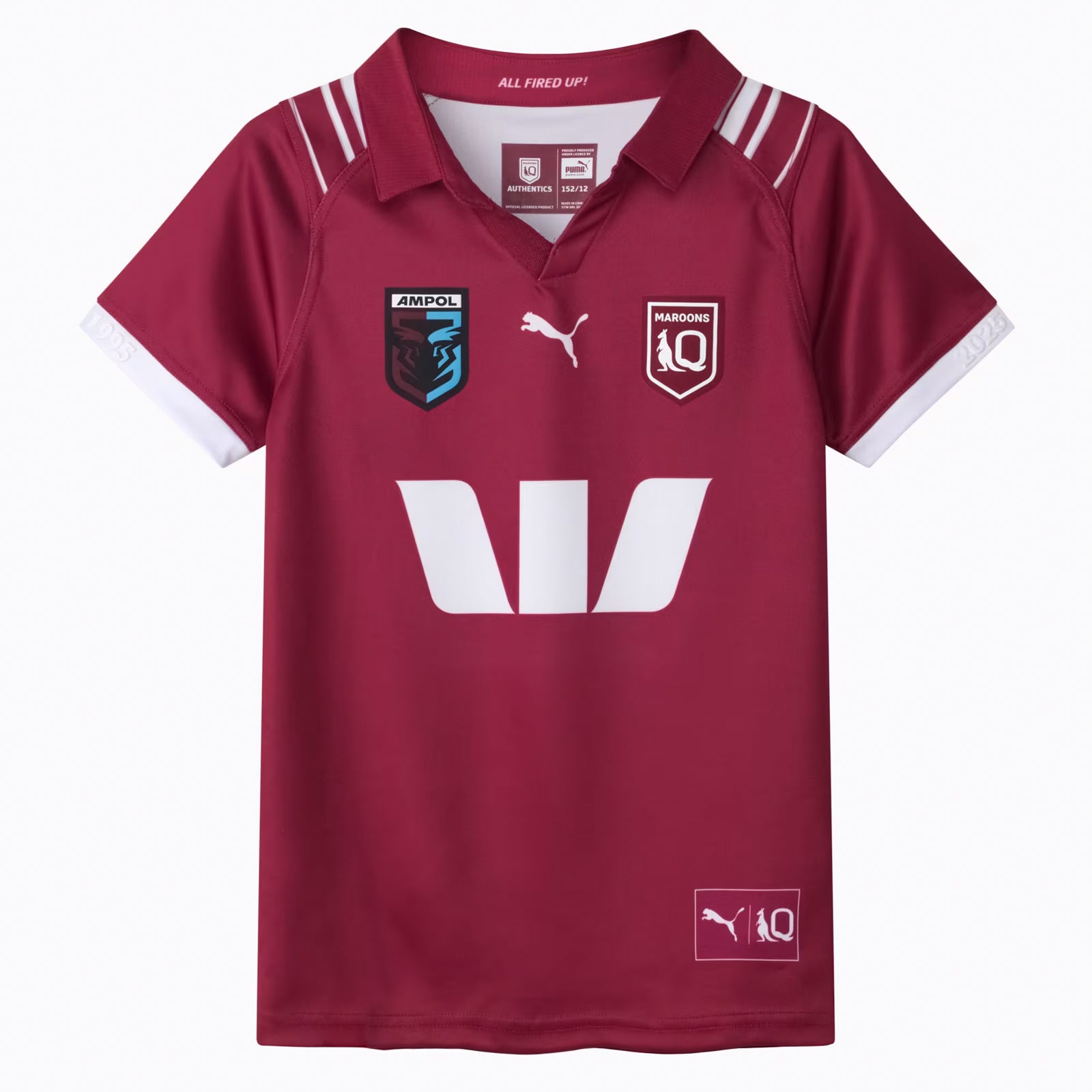 Queensland Maroons 2025 Kids State of Origin NRL Rugby League Jersey by ...