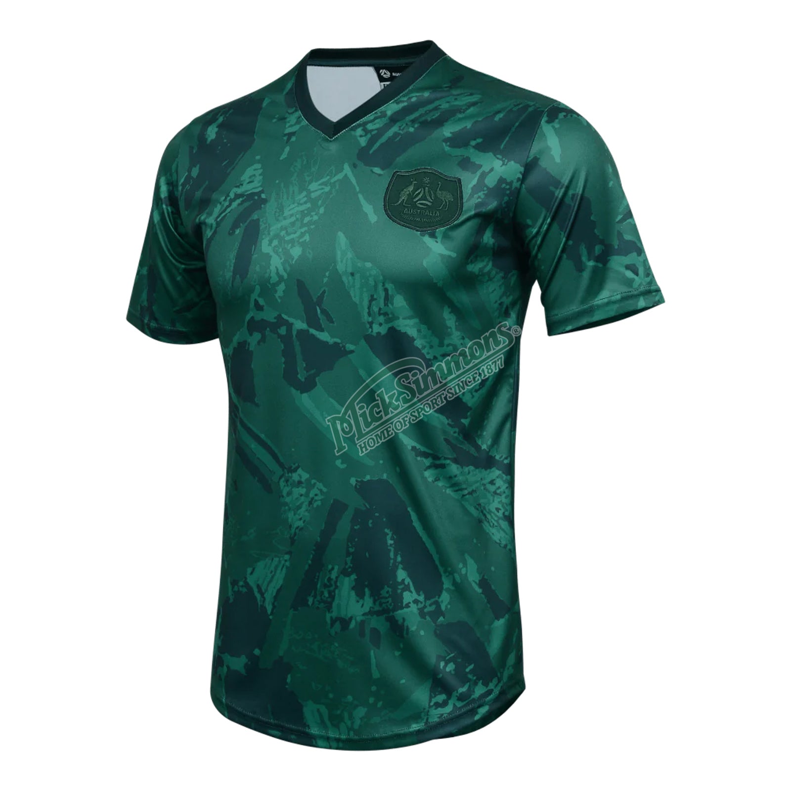 Australia Socceroos Men's Green Spew 1990 - 1993 Retro Football Jersey ...