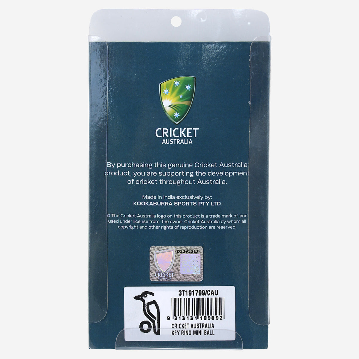 Cricket Australia Mini Cricket Ball Keyring by Kookaburra | Mick ...