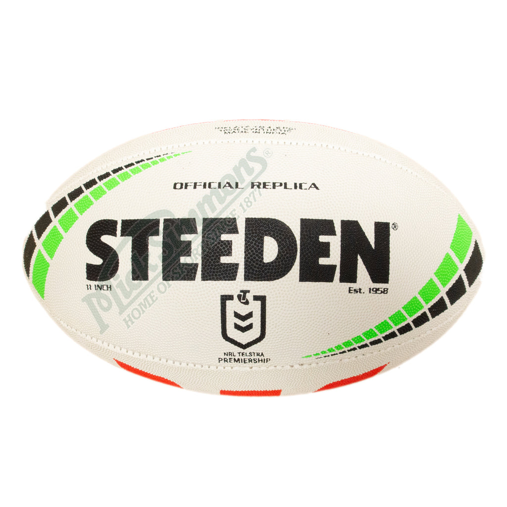 Official NRL Premiership Replica Ball Rugby League Ball Size -11 inch ...