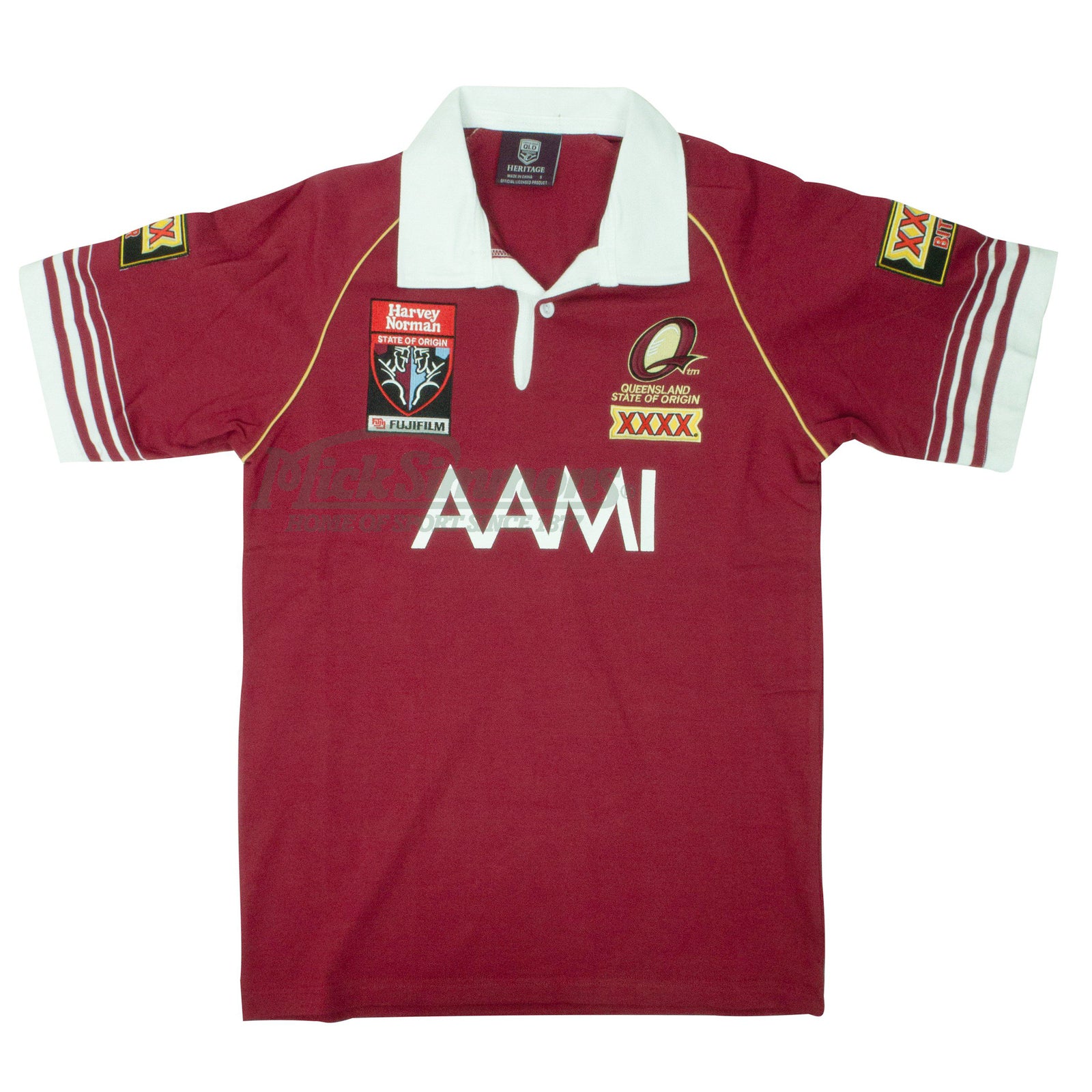 Queensland Maroons 2006 State of Origin NRL Vintage Retro Heritage ...