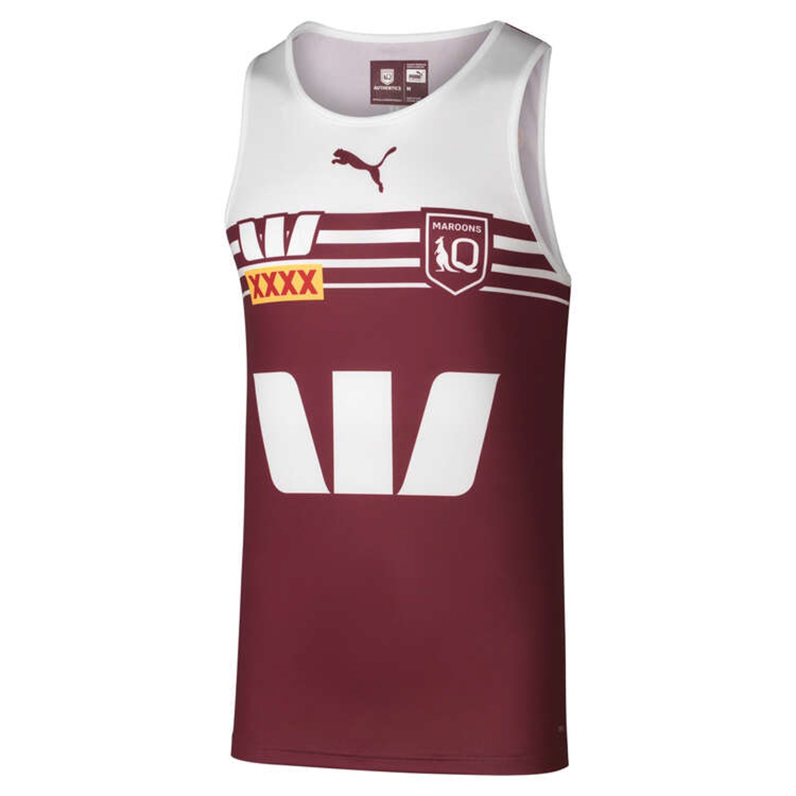 Queensland Maroons 2024 Men's State of Origin Training Singlet NRL ...