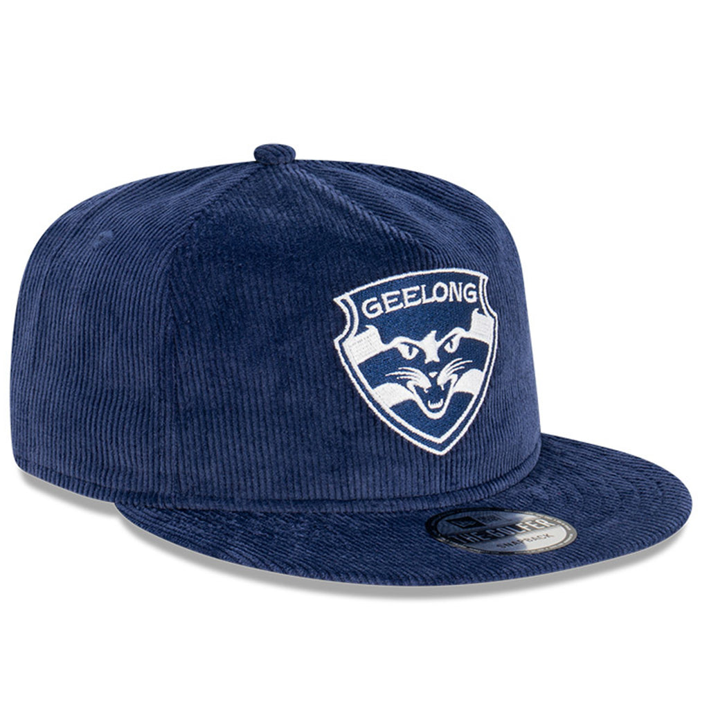 Geelong Cats Official Team Colours Corduroy The Golfer Snapback AFL by ...