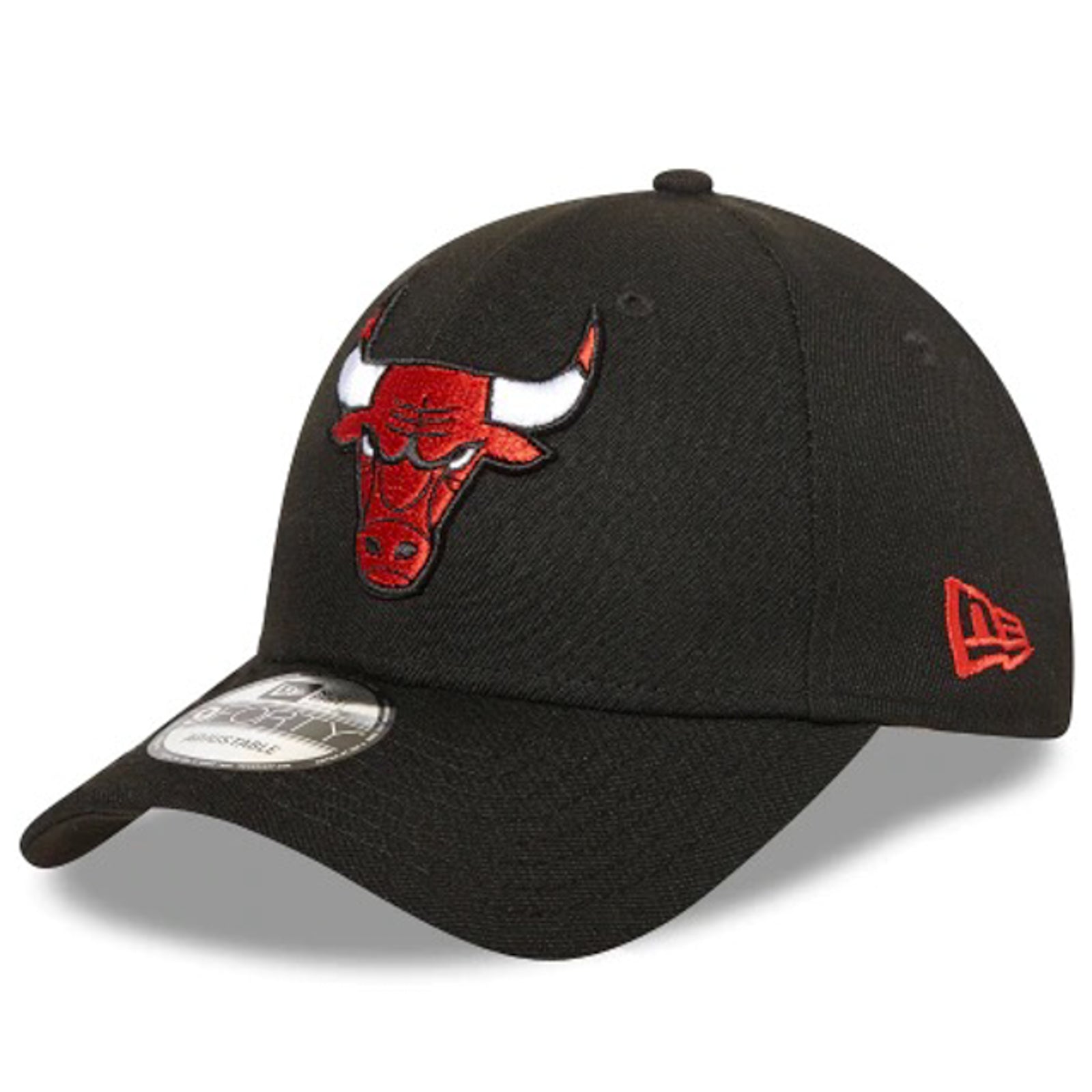 Chicago Bulls 9FORTY Adjustable NBA Cap Basketball by New Era- Black ...