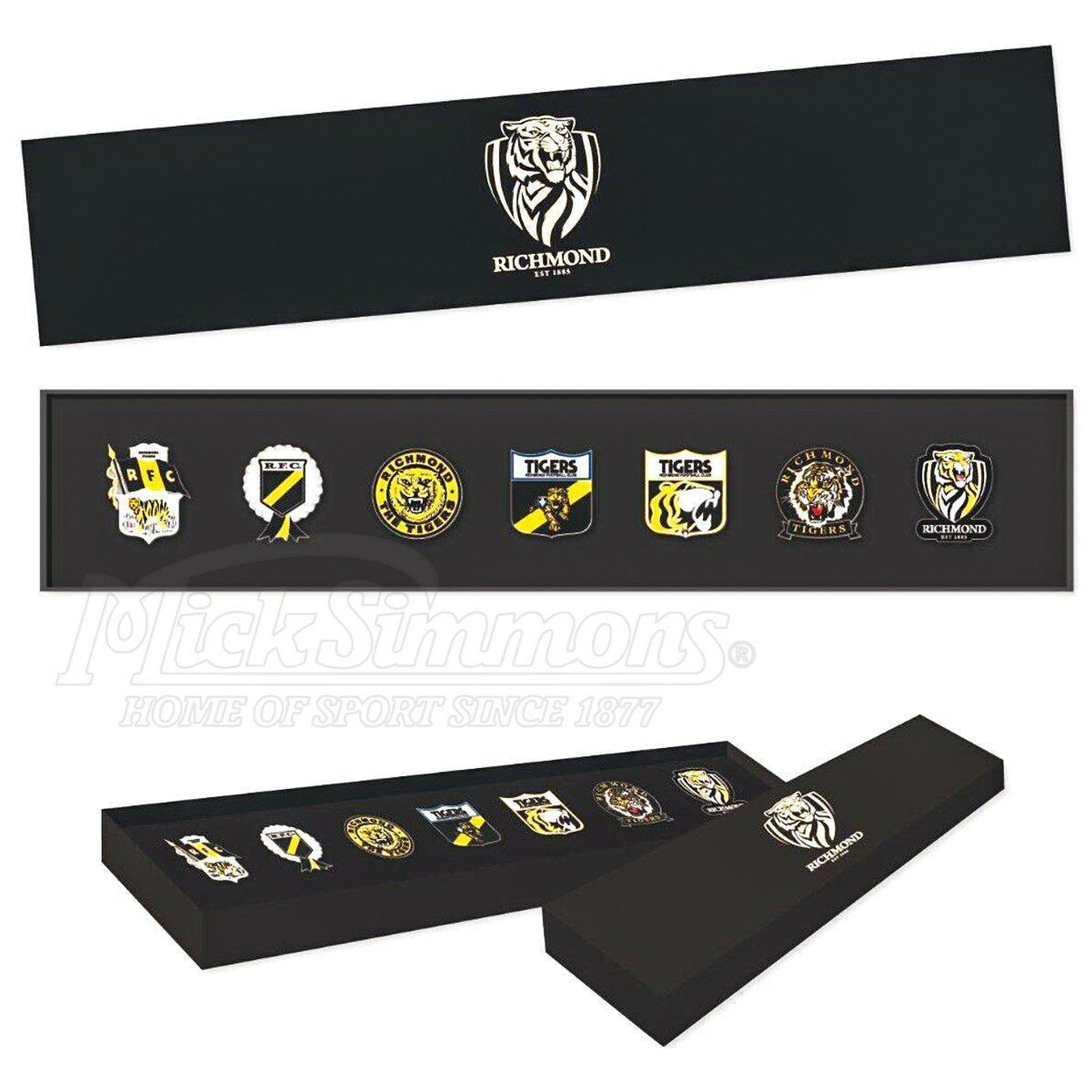 Richmond Tigers AFL Evolution Series Collection Team Metal Logo Pin Set ...
