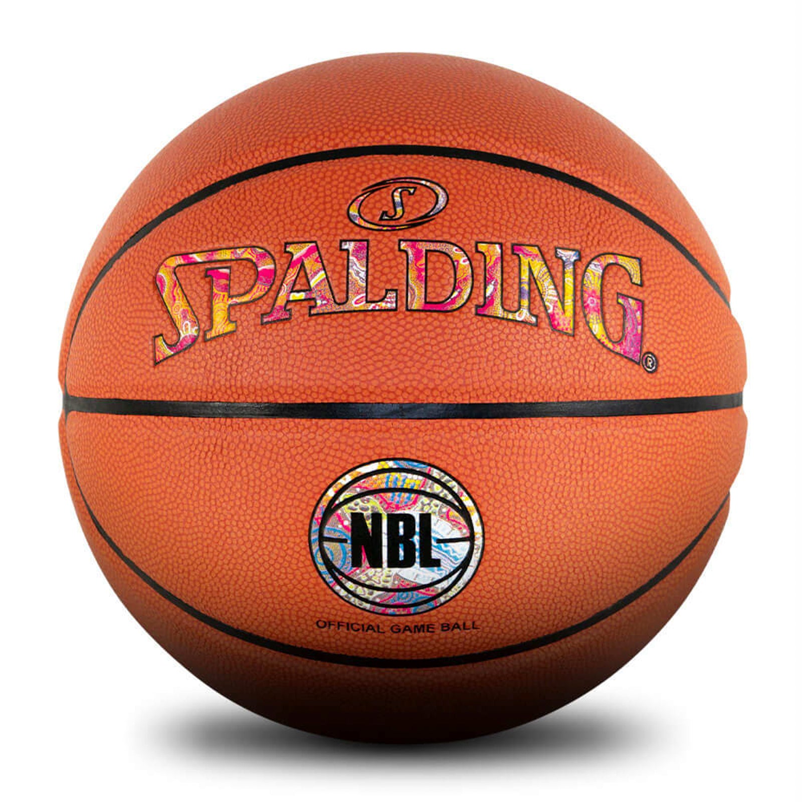 Spalding Official NBL Indigenous Game Ball Basketball - Size 7 | Mick ...